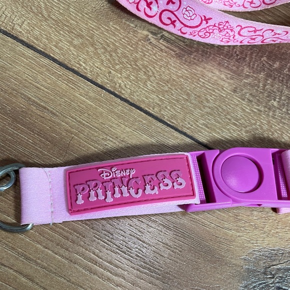 Disney | Accessories | Disney Pin Lanyard Deluxe Disney Princesses Pink ...